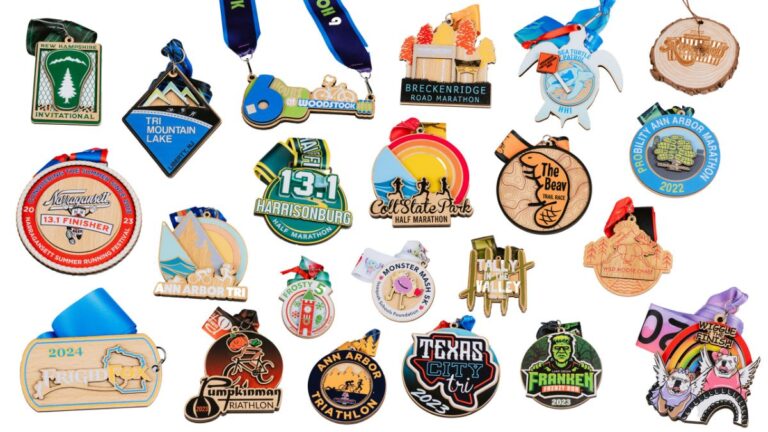 Stride Awards | Custom Race Medals: 5K, 10K Medals | Gallery